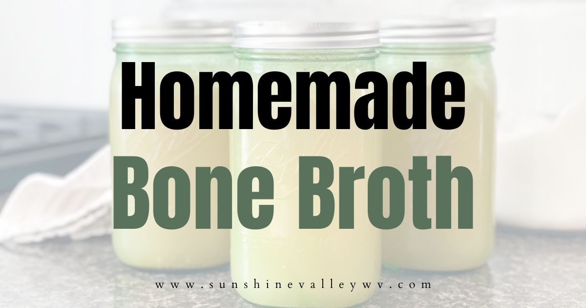 How to Make Homemade Bone Broth in the Instant Pot - Sunshine Valley
