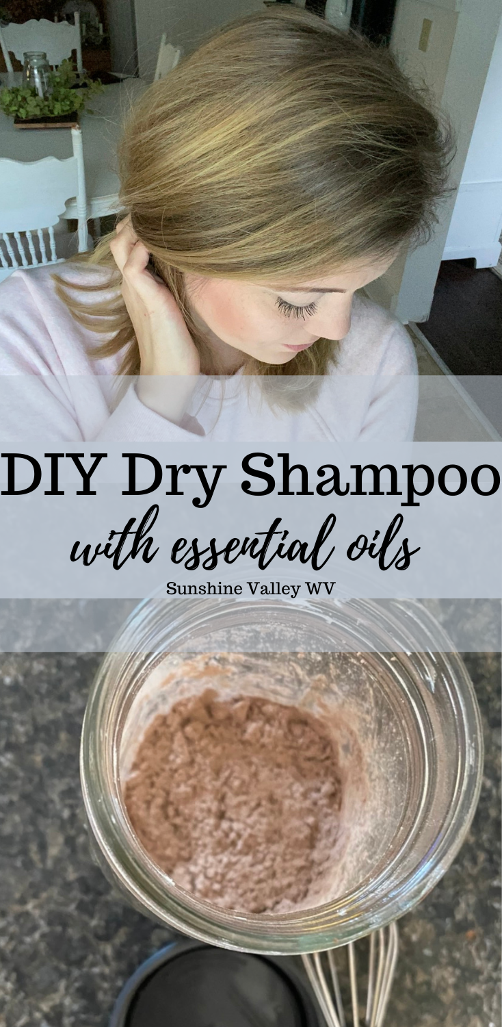 How To Make Dry Shampoo with Essential Oils - Sunshine Valley