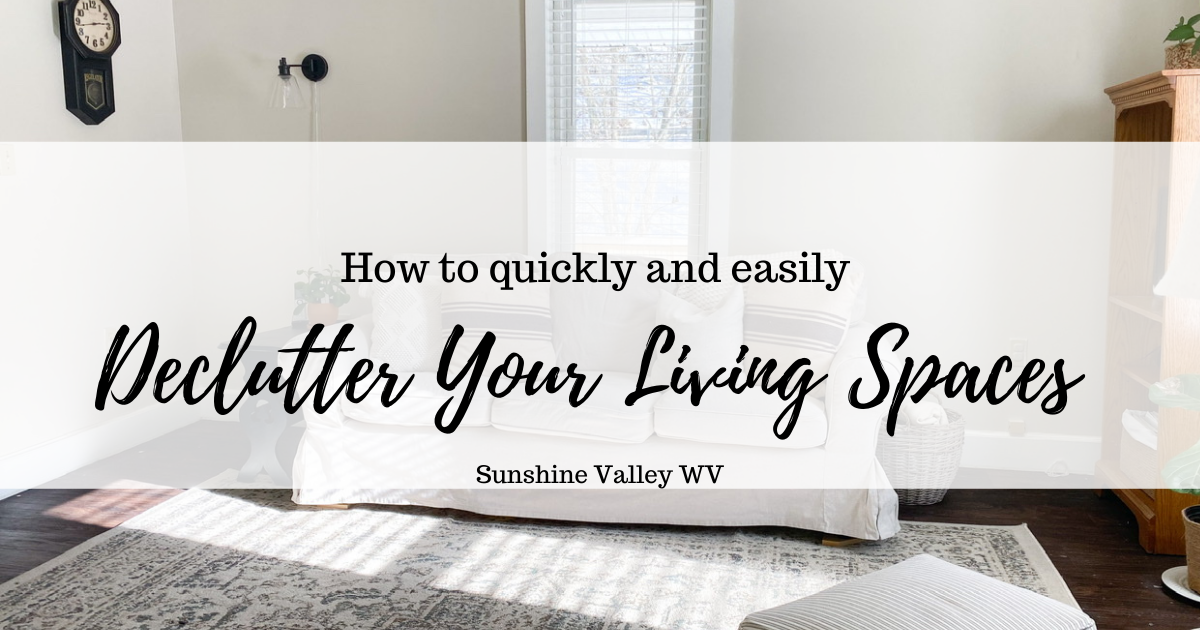 How to Quickly and Easily Declutter Living Spaces in 6 Simple Steps ...