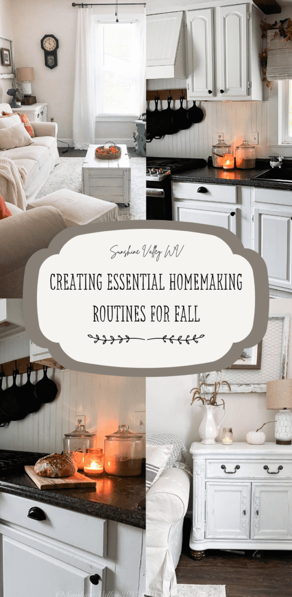 How to Create Essential Homemaking Routines for Fall - Sunshine Valley