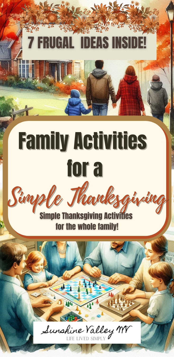 Family Activities for a Simple Thanksgiving That Encourage Gratitude ...