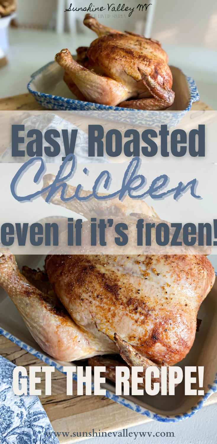 How to Roast a Whole Chicken, Even If It’s Frozen: 9 Simple Steps ...