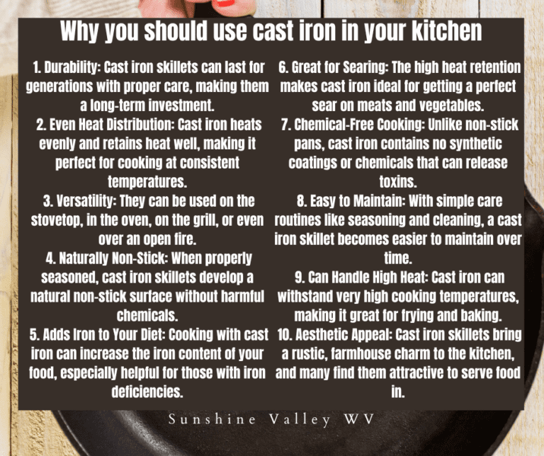 How to Cook with Cast Iron: A Simple Beginner's Guide - Sunshine Valley