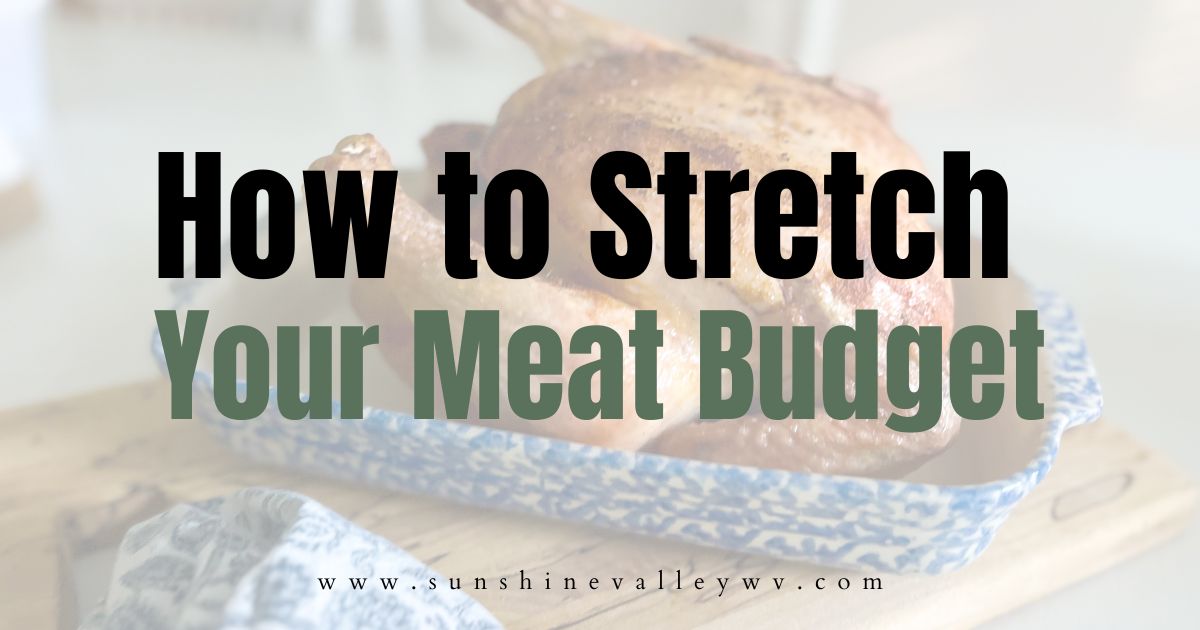 Stretching Your Meat Budget: 5 Simple Old-Fashioned Tips for Feeding ...