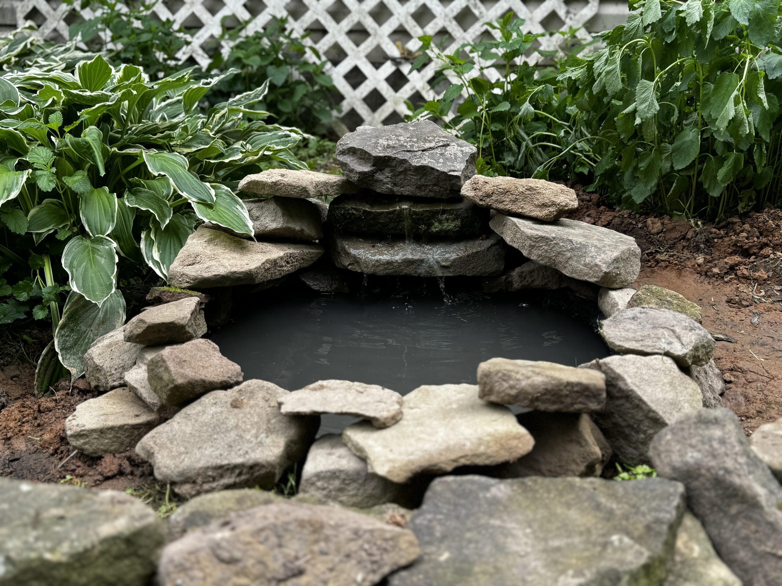 How to Build a DIY Backyard Pond with Waterfall (Simple & Budget ...