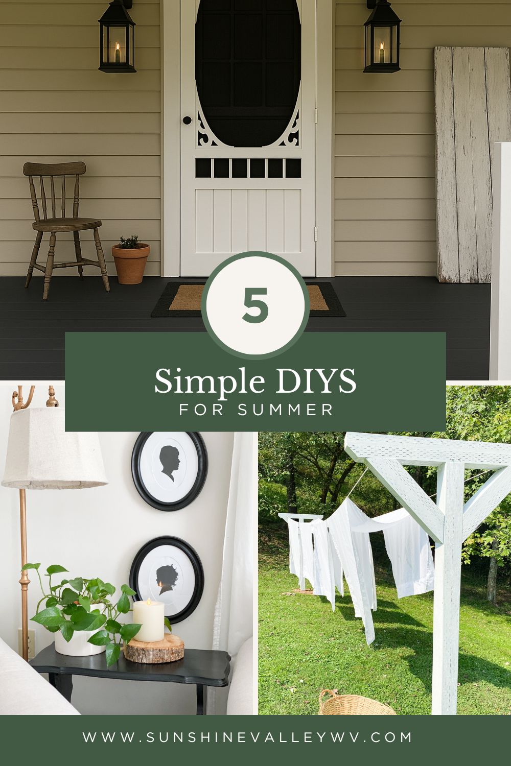 5 Simple DIY Projects for Summer - Sunshine Valley